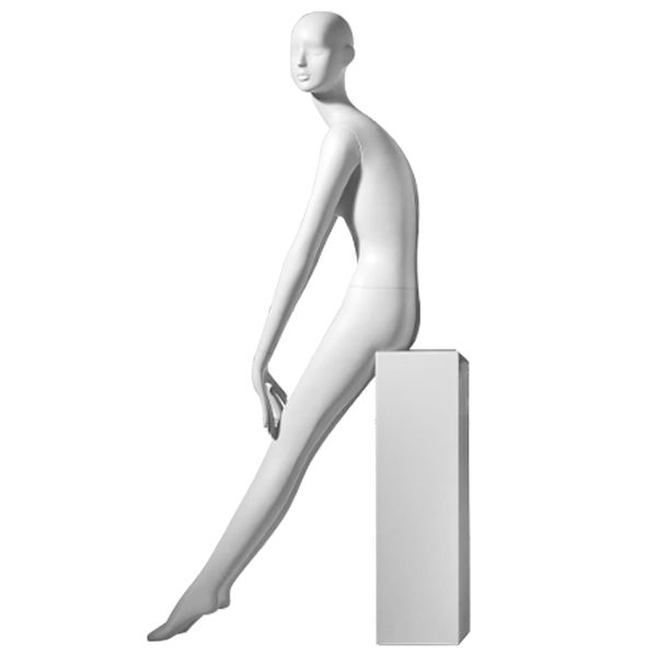 H1-24. KATE/4 REALISTIC SEATED- FEMALE MANNEQUIN – FIXTURES2GO